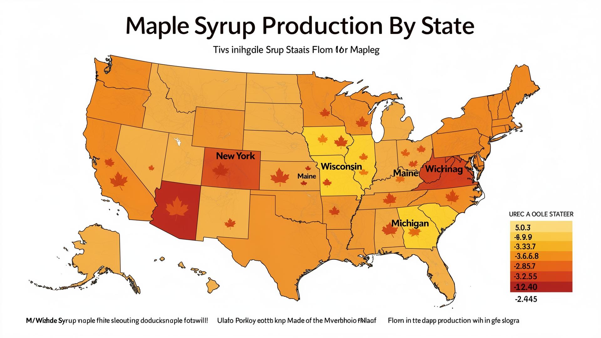 Maple Syrup Production by State: Data Analysis | Maple Authority